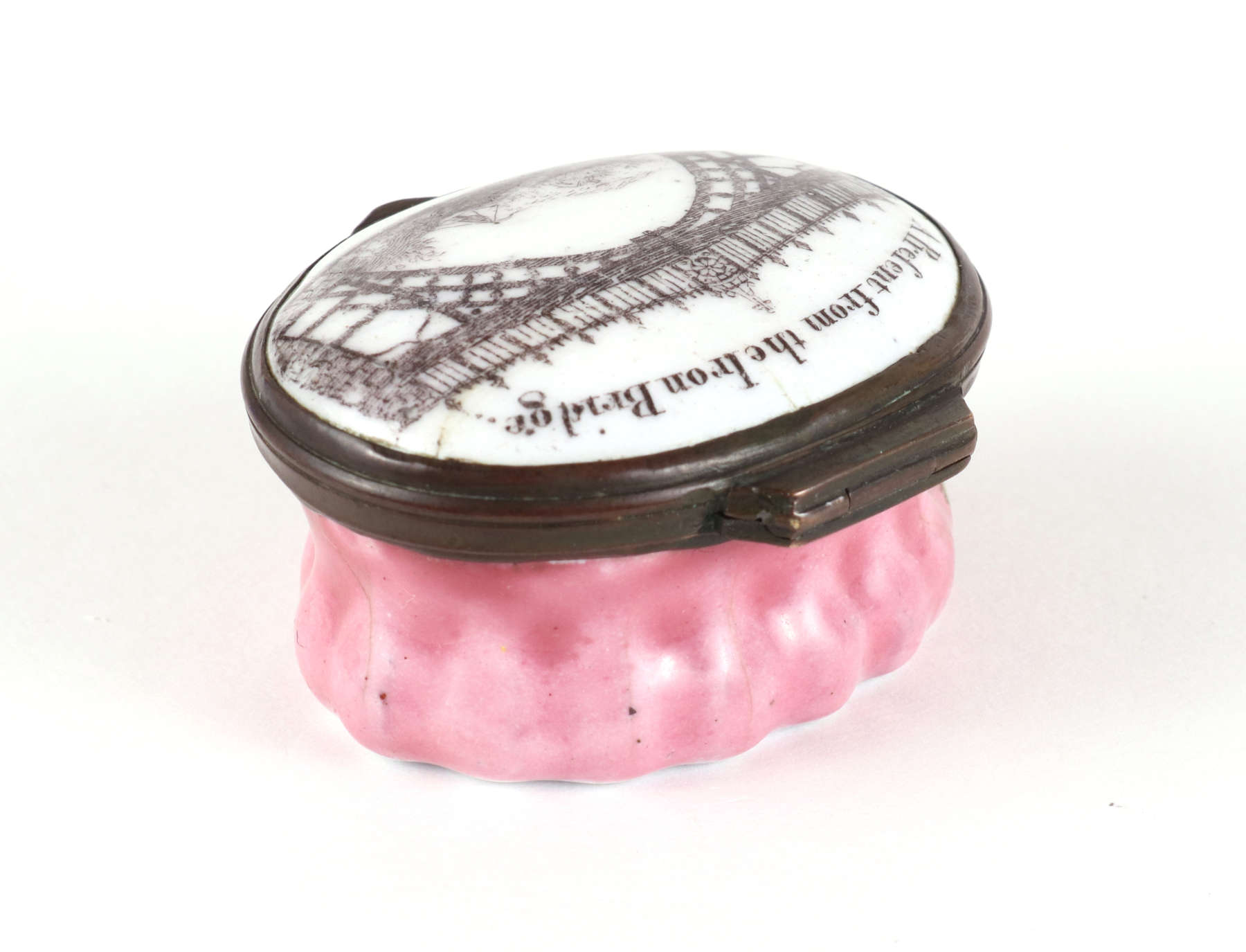 Robert Morrissey Antiques: Enamel Patch Box "A Present from the Iron ...