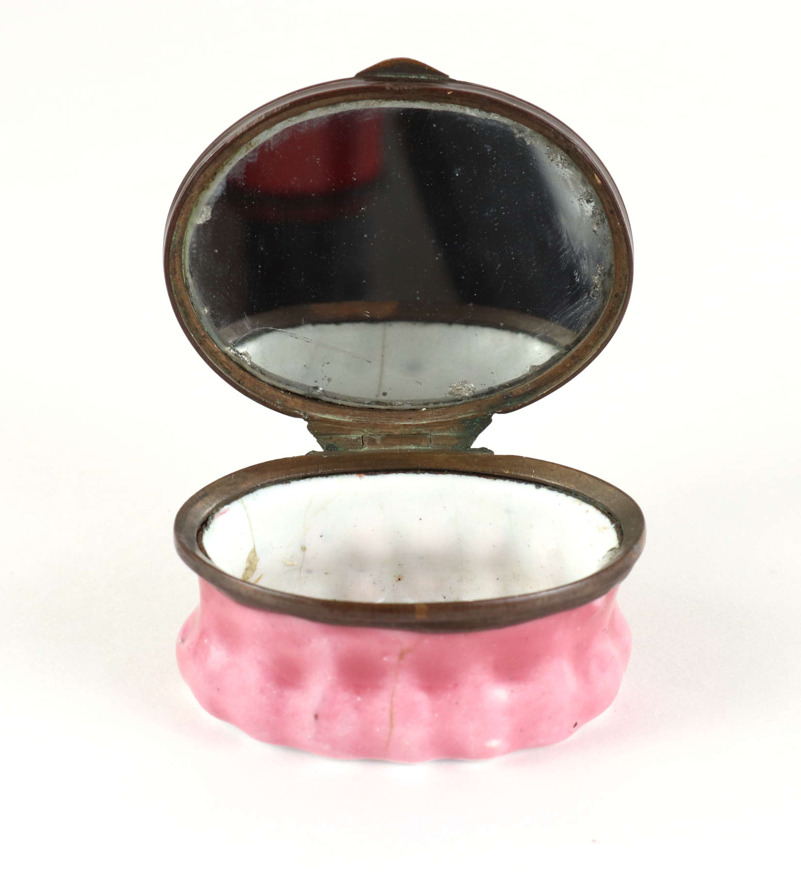 Robert Morrissey Antiques: Enamel Patch Box "A Present from the Iron ...