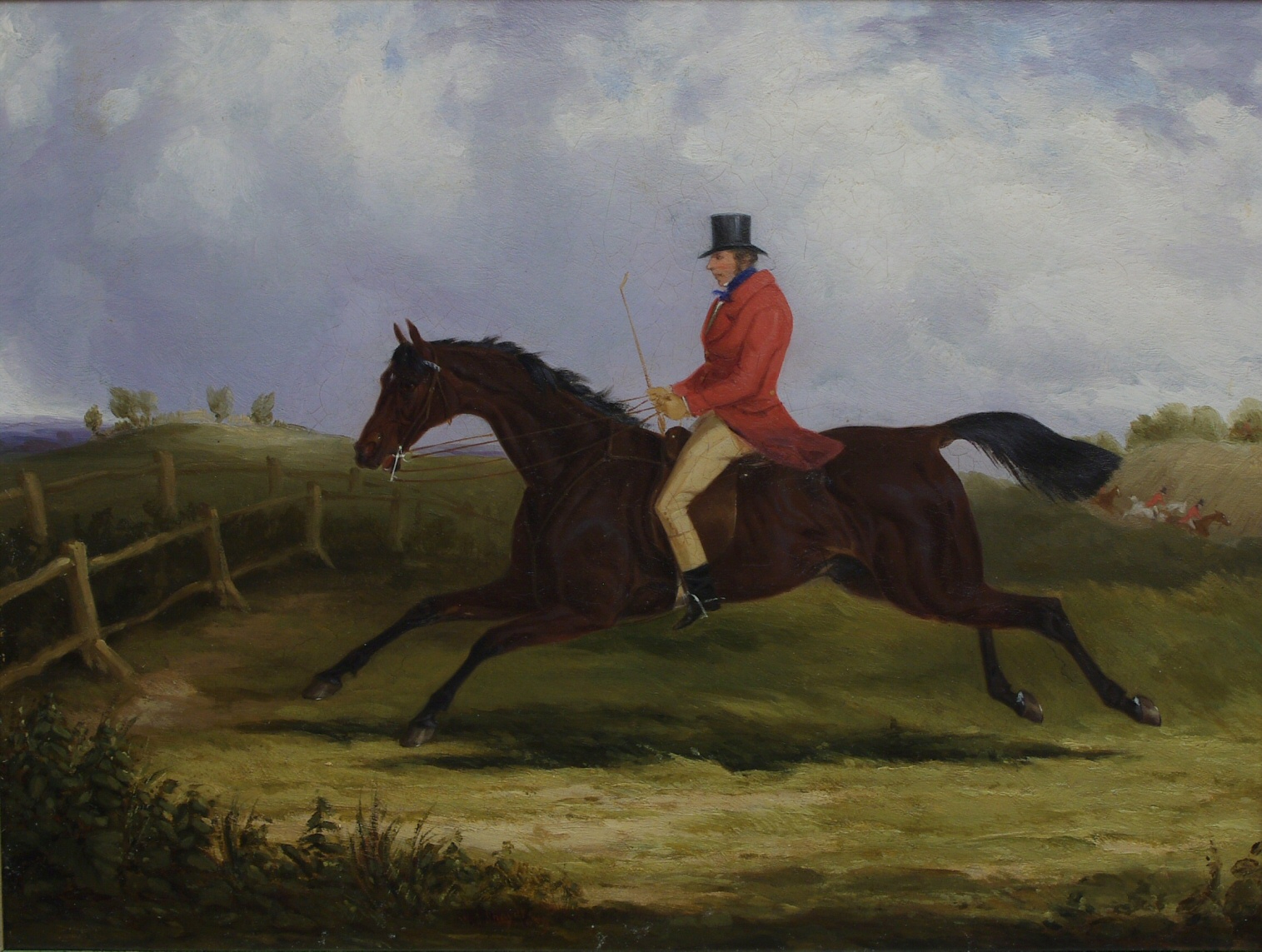 Robert Morrissey Antiques: William Joseph Shayer (1811-1982) Hunting Scene