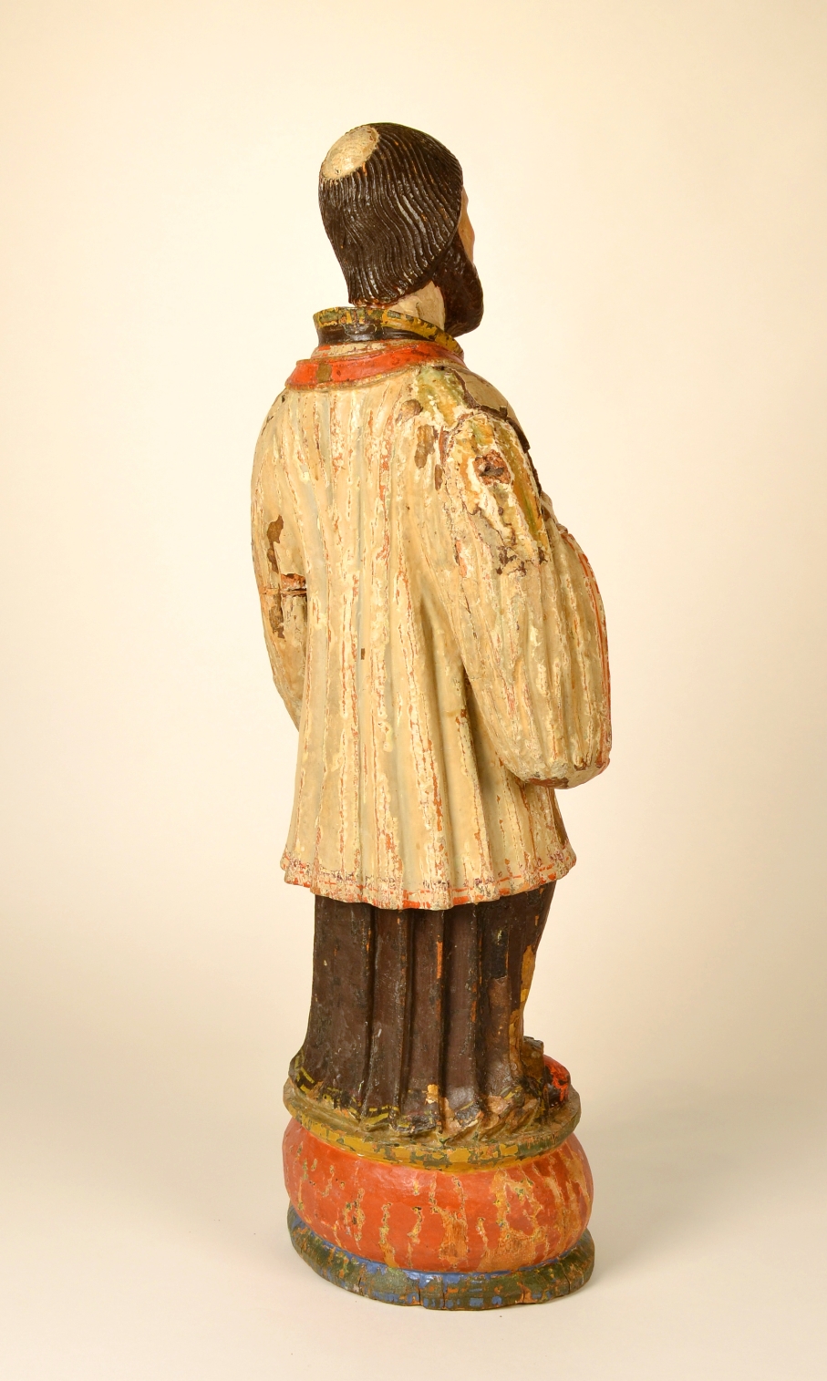 Robert Morrissey Antiques: Carved and Painted Santos, St. John of God