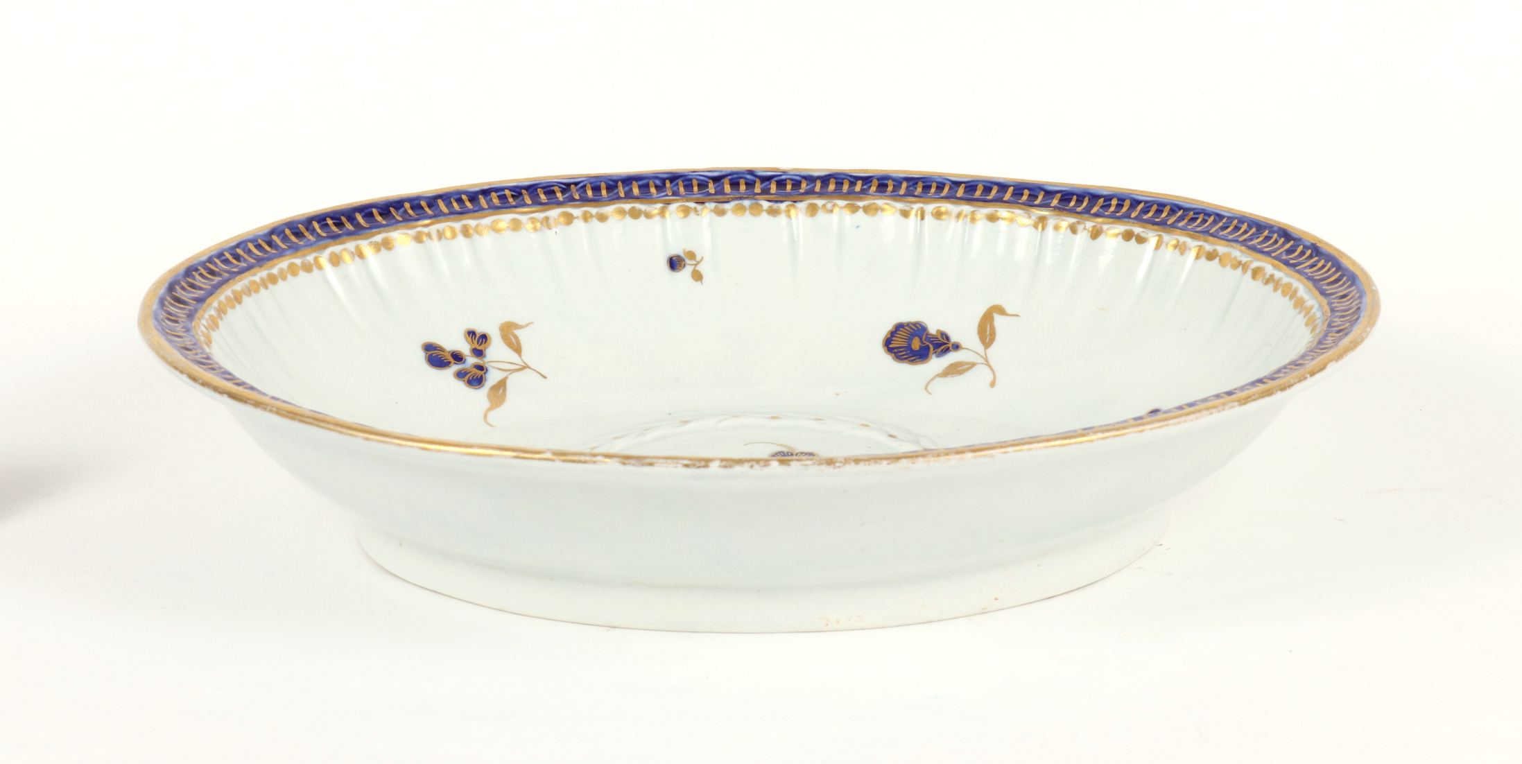 Robert Morrissey Antiques: Caughley Oval Bowl, c. 1780-90