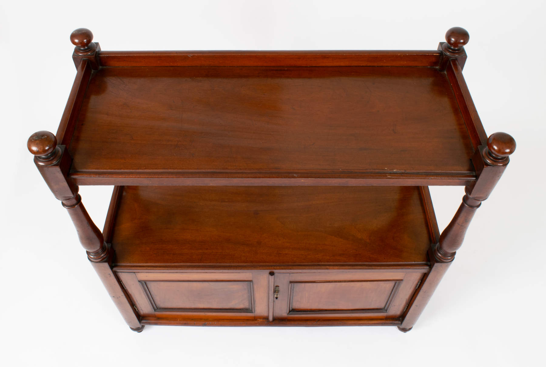 Robert Morrissey Antiques: Early Victorian Mahogany Trolley, c. 1840