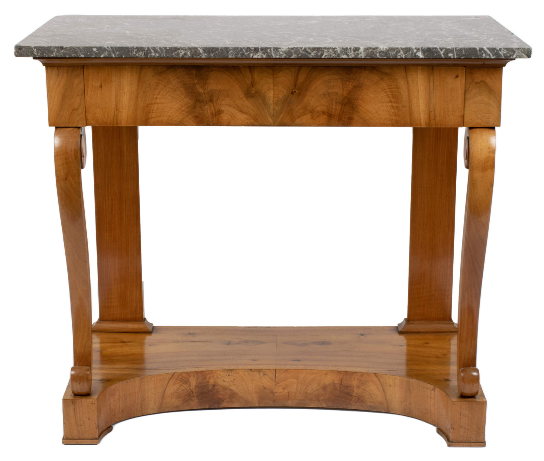 Robert Morrissey Antiques: Biedermeier Walnut Console Table, c. 1820
