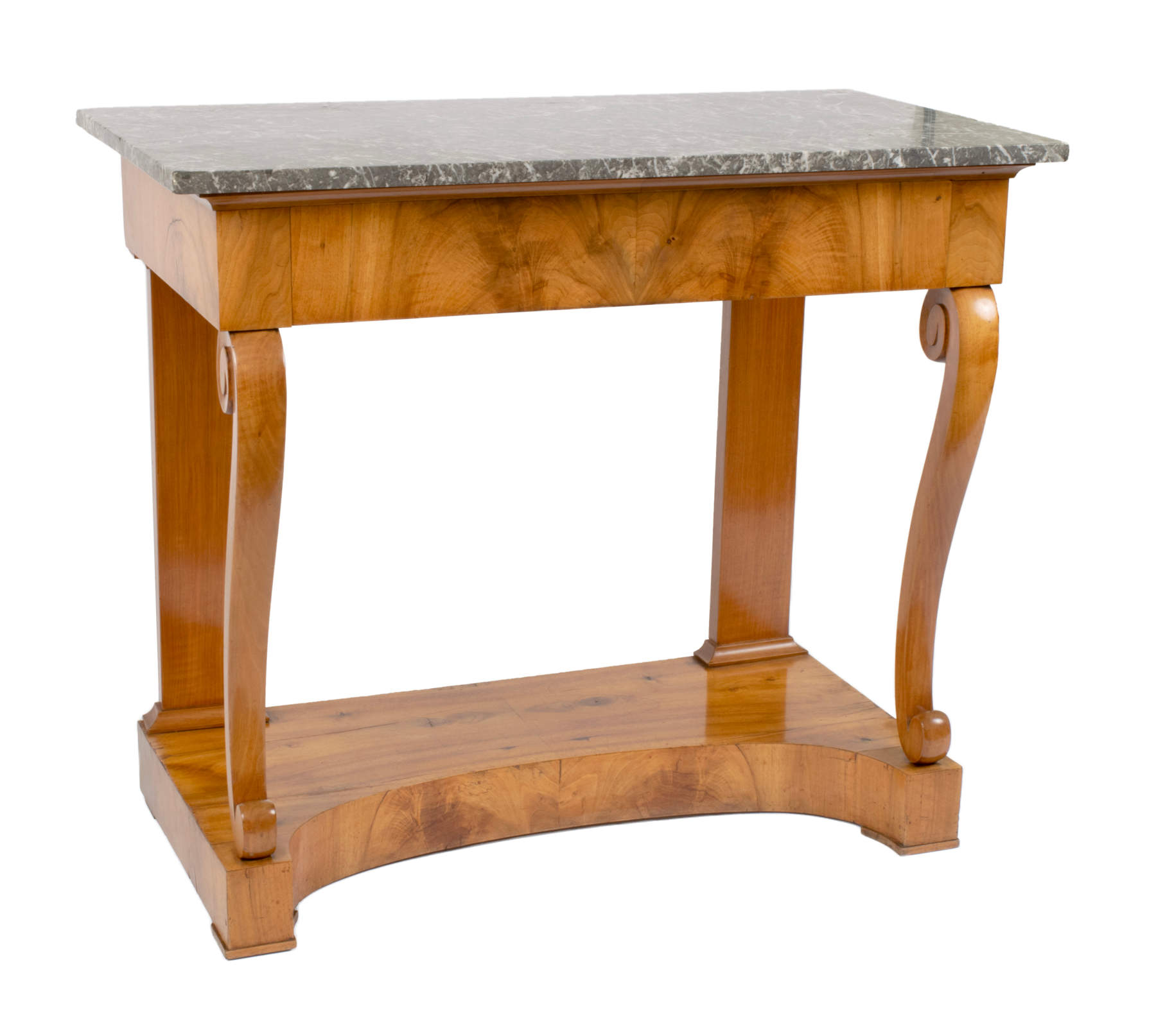 Robert Morrissey Antiques: Biedermeier Walnut Console Table, c. 1820