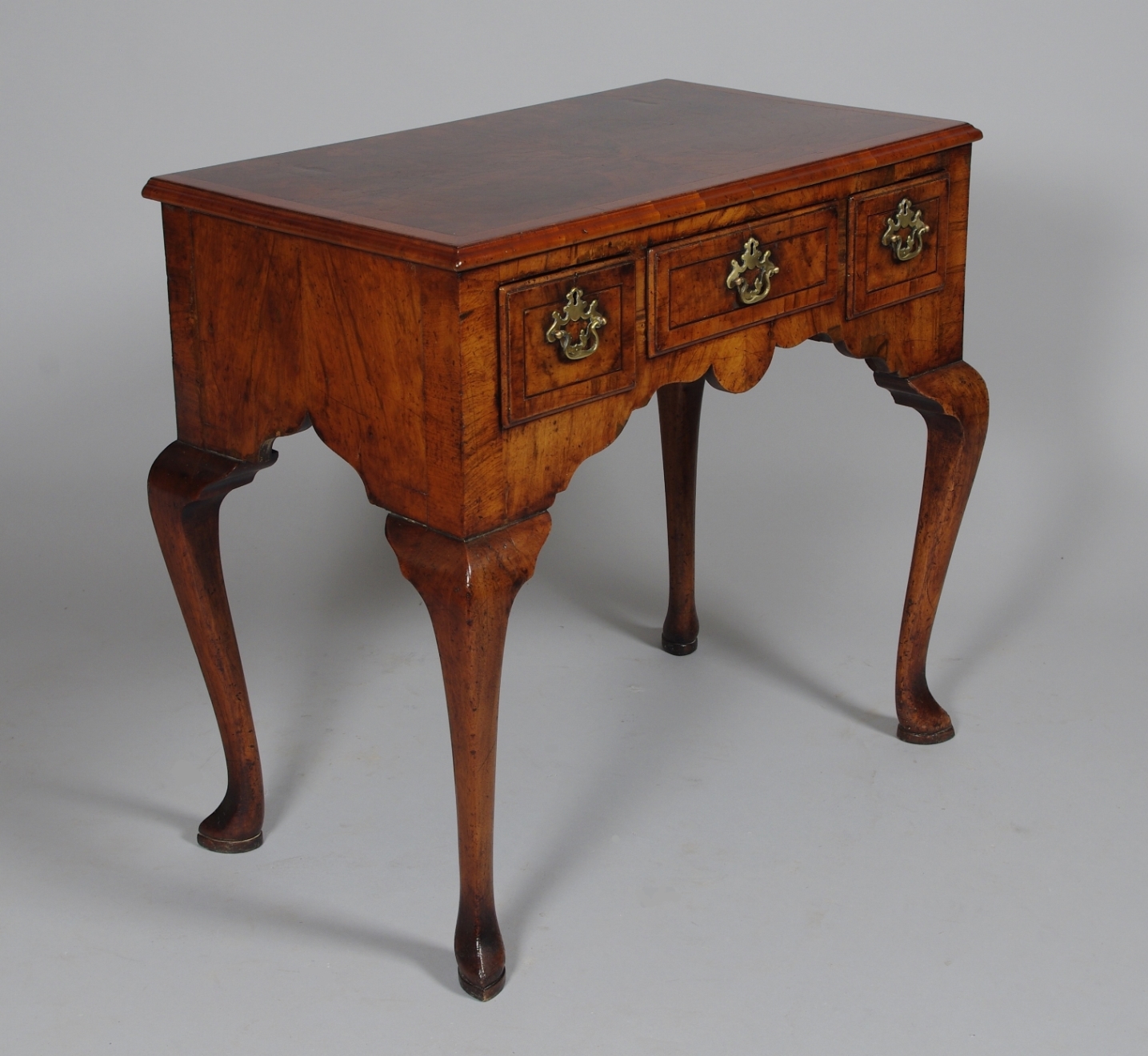 Robert Morrissey Antiques: Queen Anne Style Walnut Lowboy
