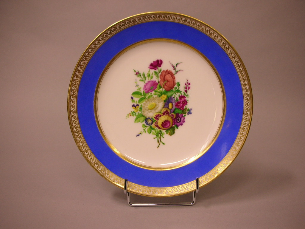 Robert Morrissey Antiques: Fine set of 12 Old Paris plates