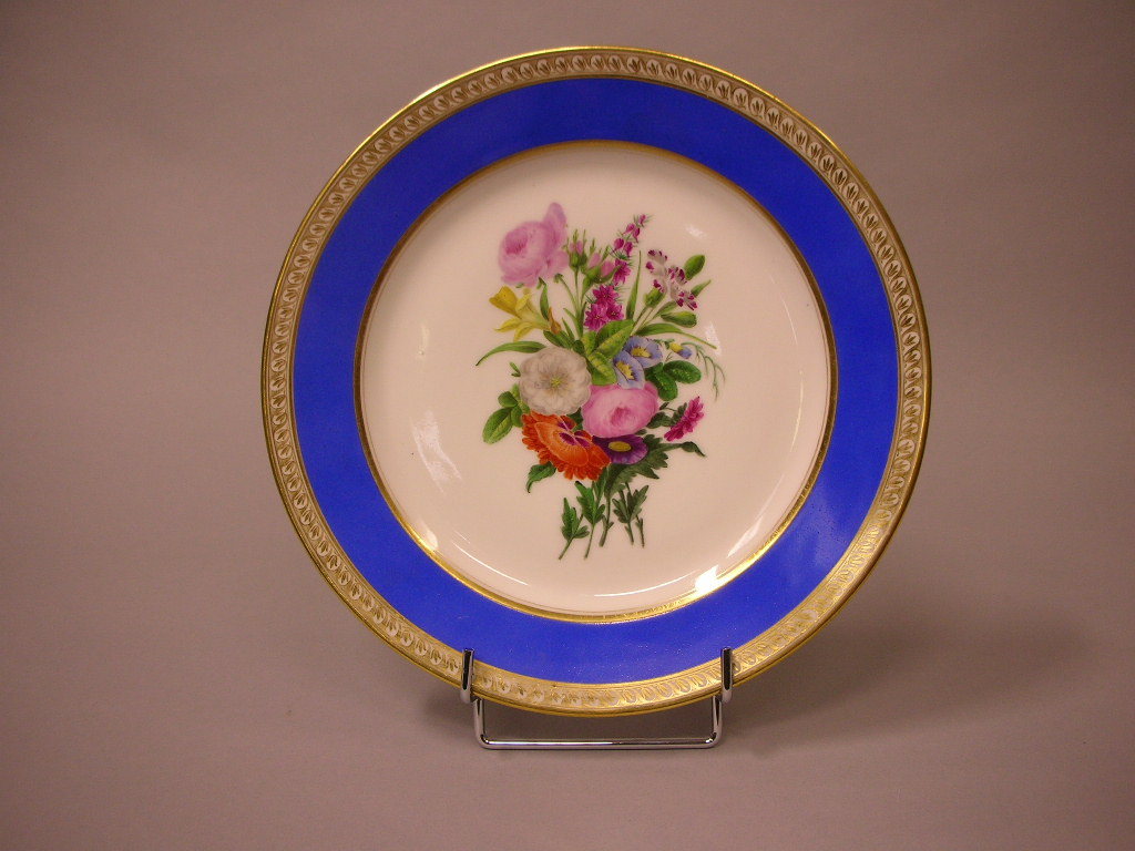 Robert Morrissey Antiques: Fine set of 12 Old Paris plates