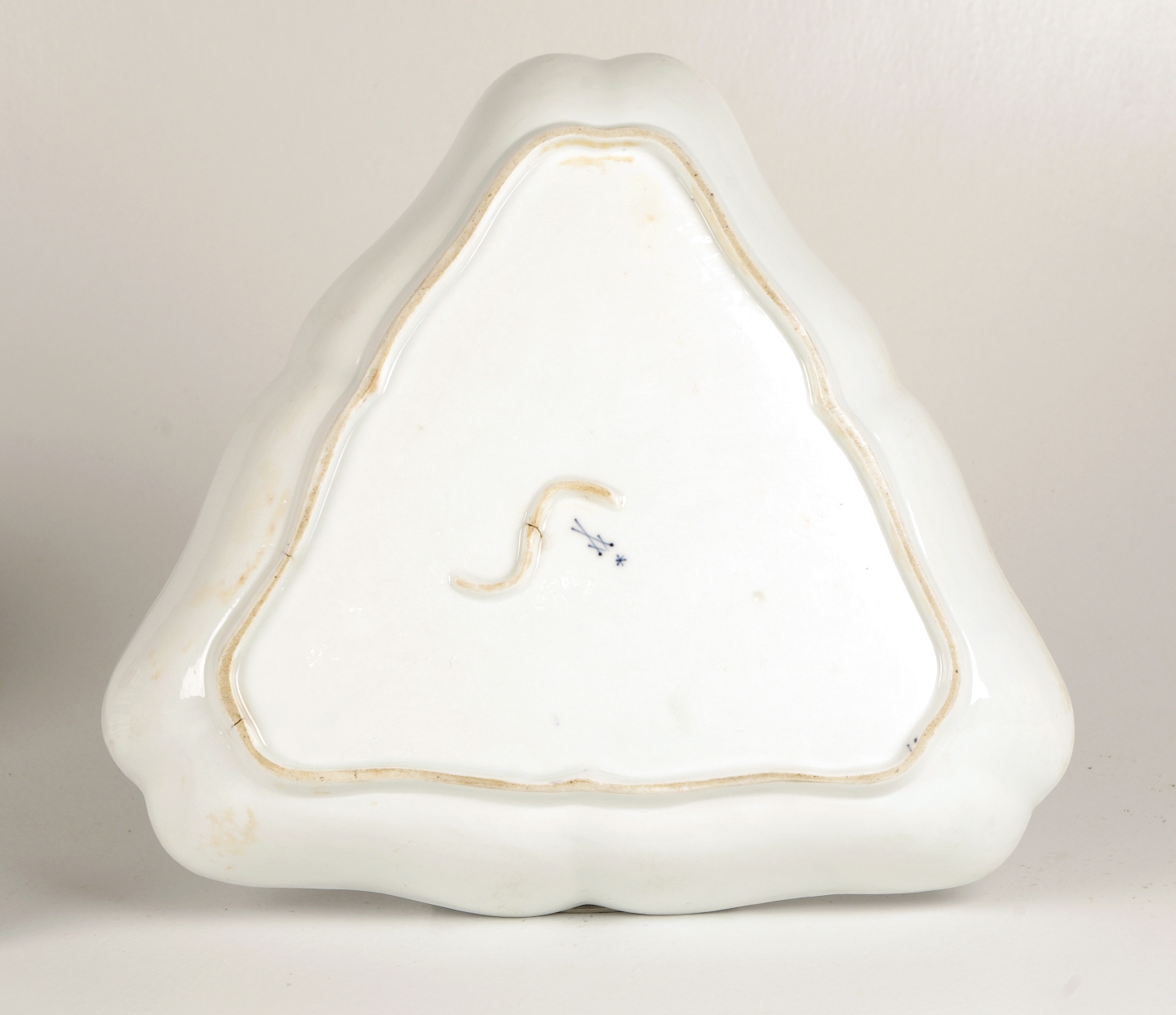 Robert Morrissey Antiques: Large Marcolini Meissen Triangular Dish