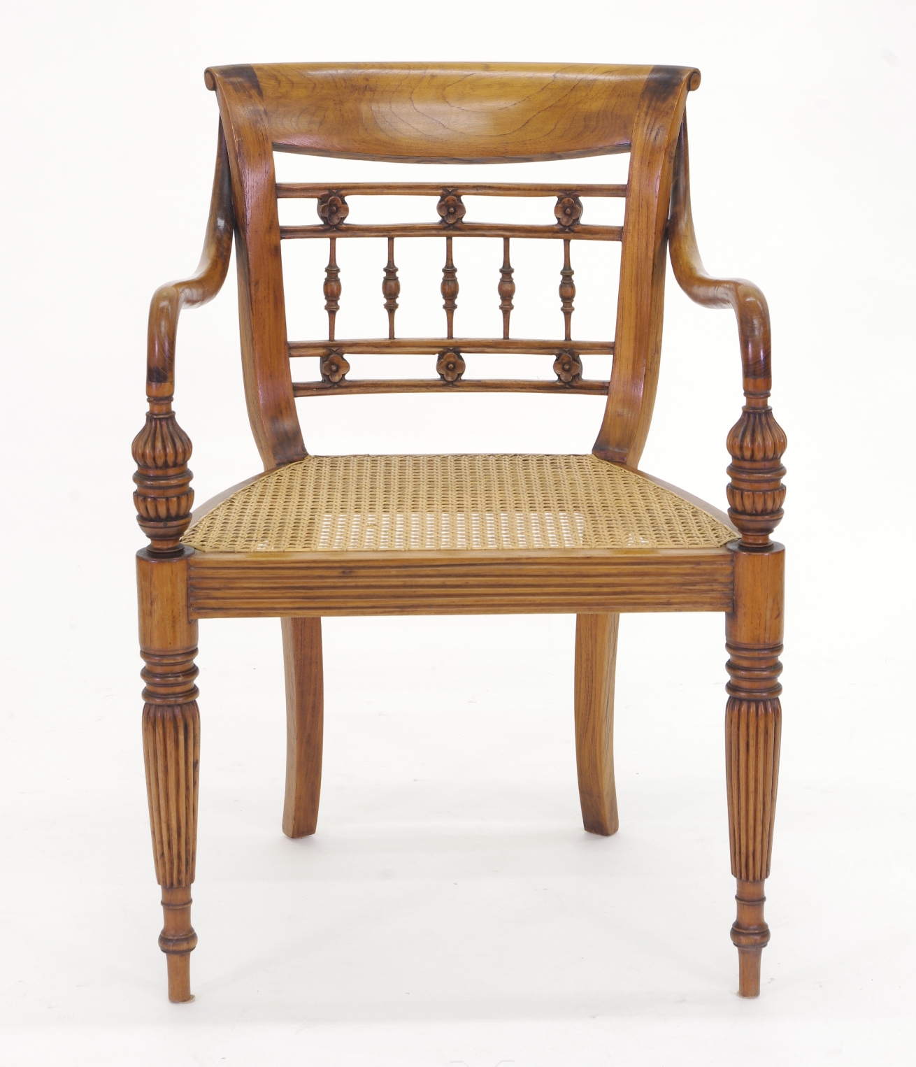 Robert Morrissey Antiques: Set of Six British Colonial Dining Chairs, c ...