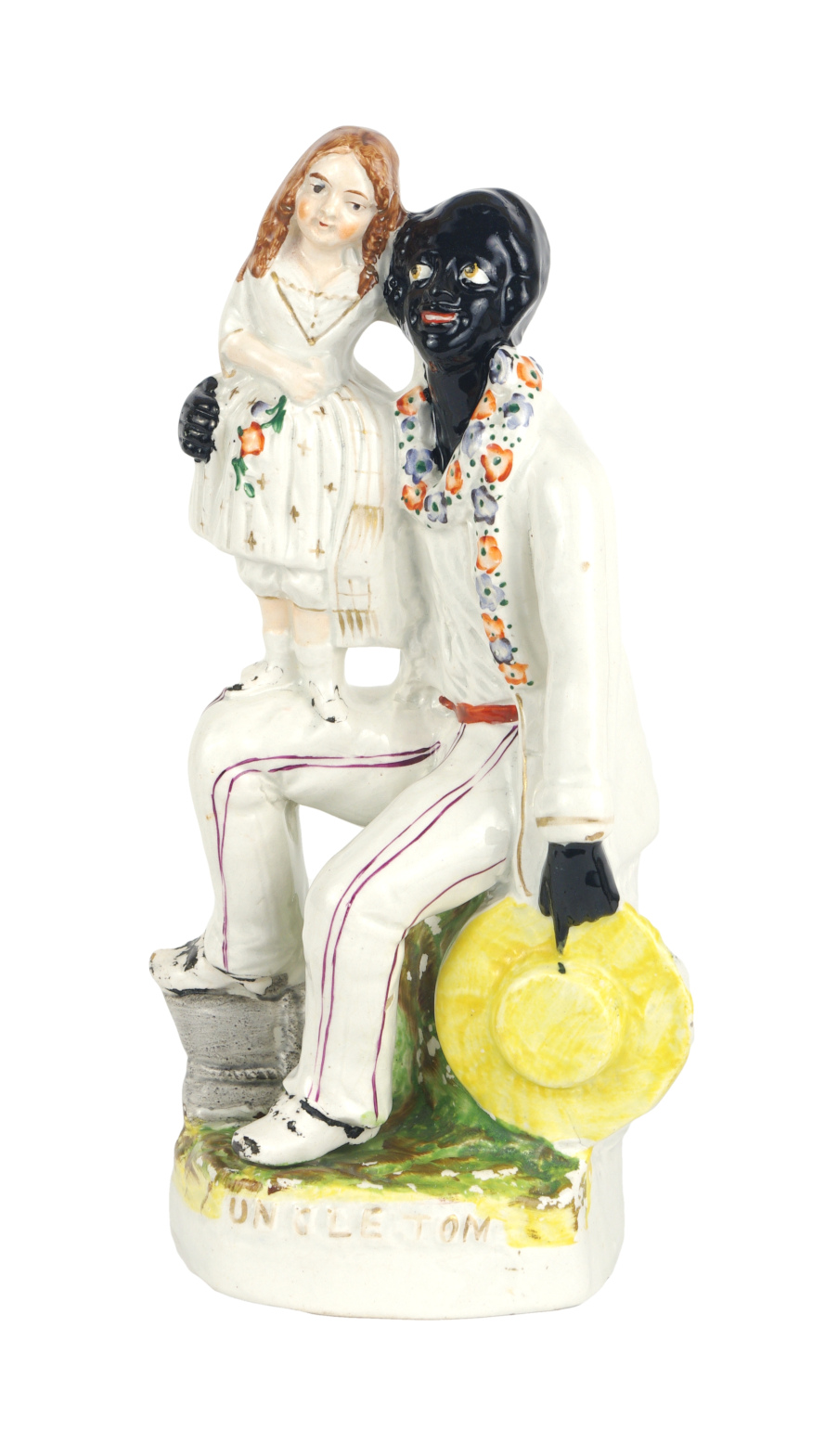 Robert Morrissey Antiques: Staffordshire Figure, "Uncle Tom and Eva", c ...